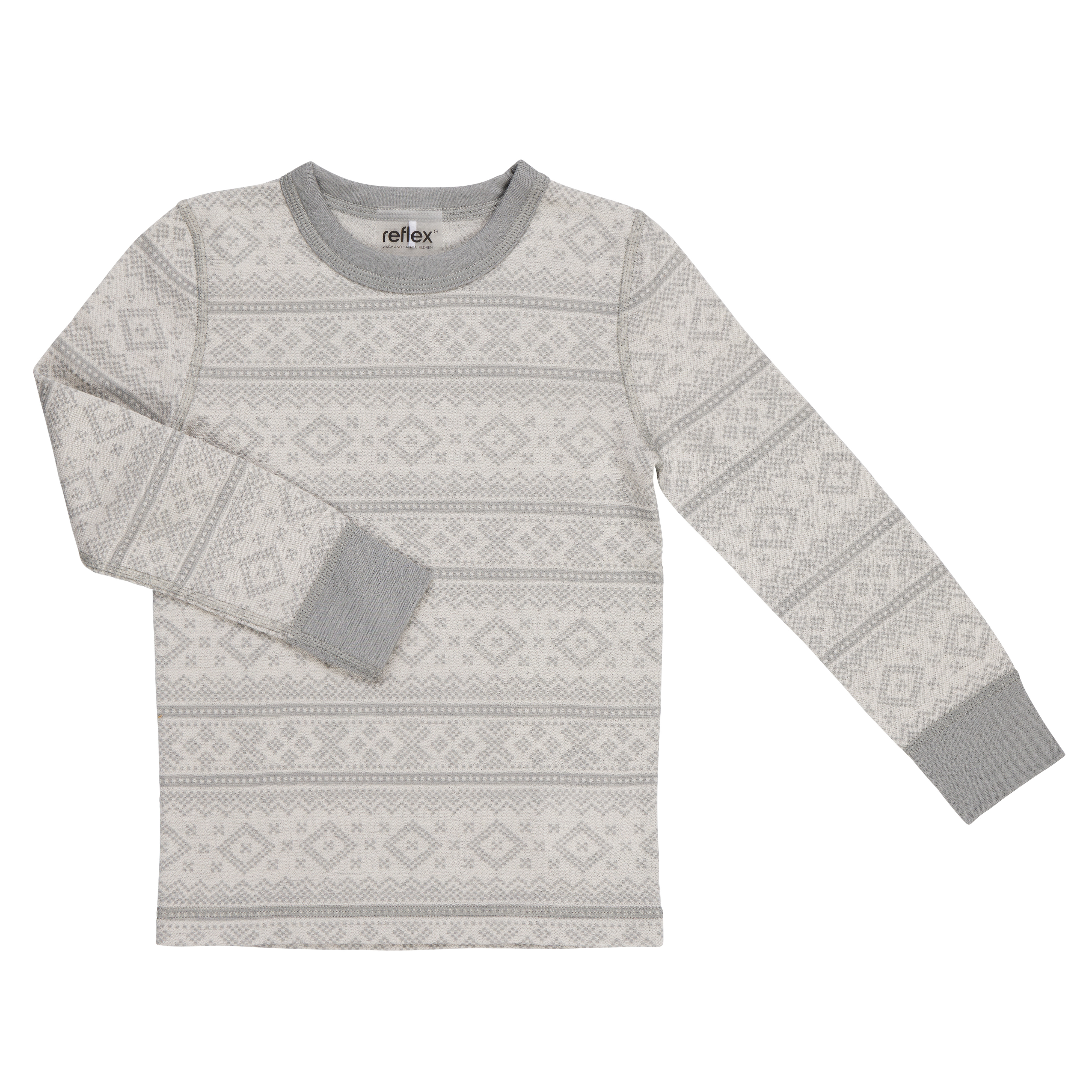 Nordlys ulltrøye, lightgrey | Barnashus.no